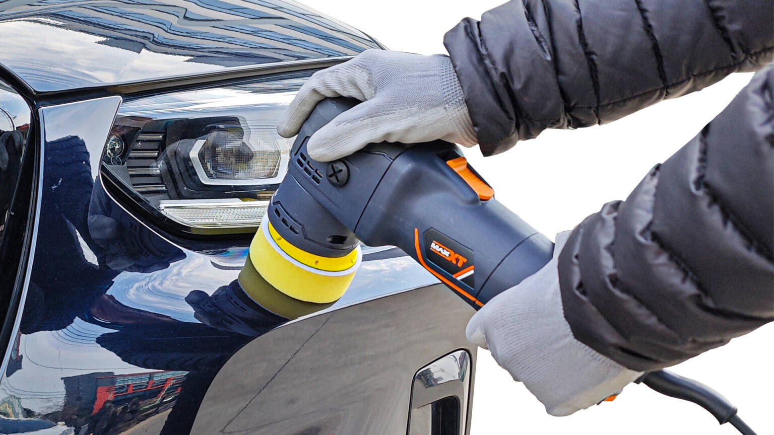 How to Use a Rotary Polisher: Repair Car Paint Scratches Easily - MaxXT